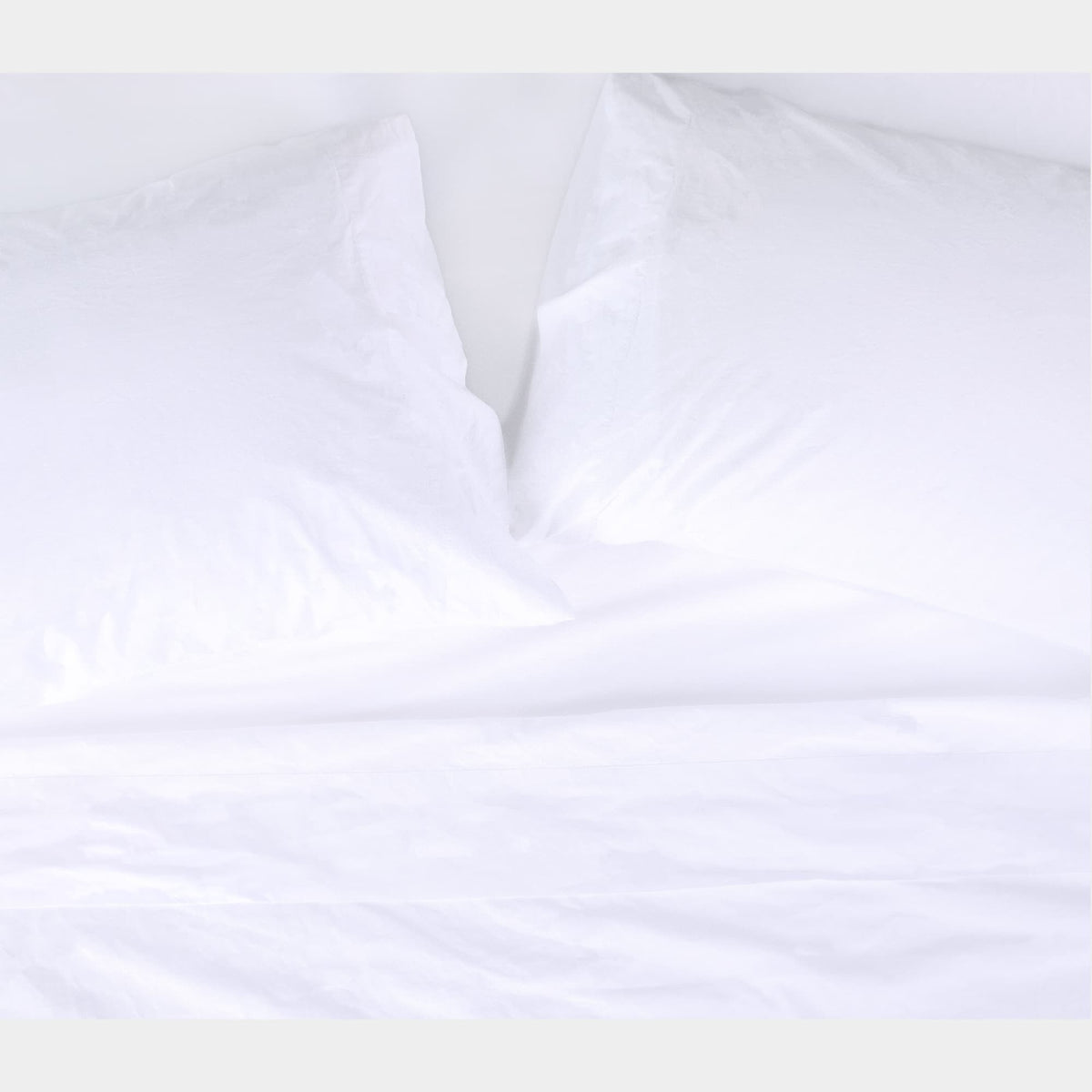 Long Staple Cotton Bed Sheets - Crisp Percale – Moon Pod